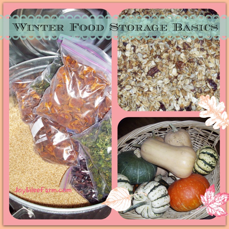 Food Preparation: Winter Food Storage Basics | Joybilee® Farm | DIY ... Food Preparation: Winter Food Storage Basics | Joybilee® Farm | DIY ...